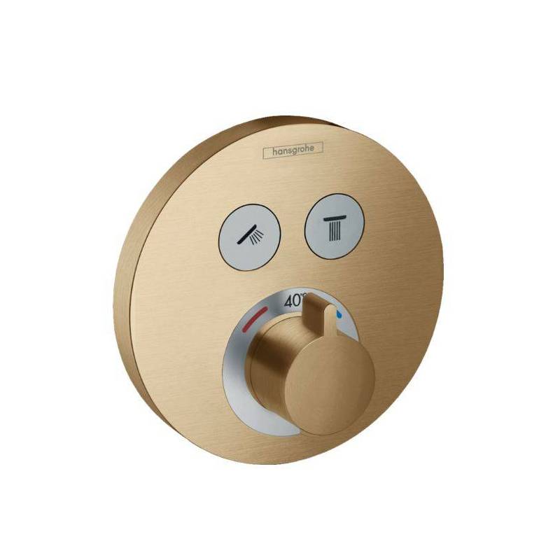 ShowerSelect S Termostato empotrado para 2 funciones (llaves de paso ...