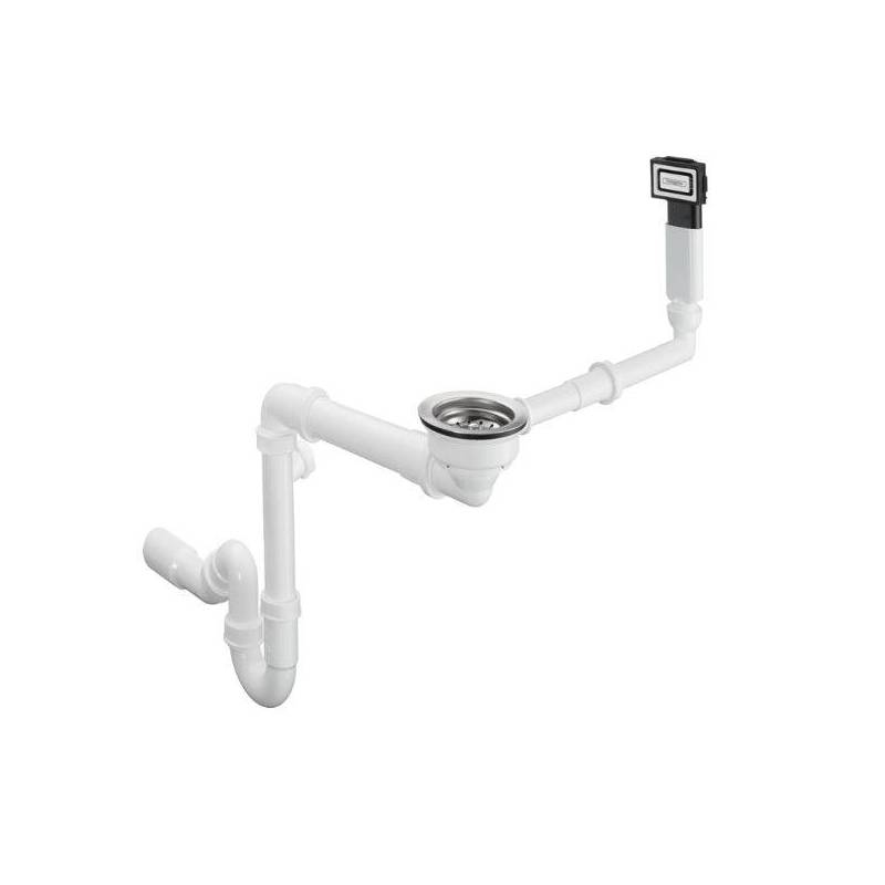 D16-10 Vaciador con rebosadero con válvula manual para una cubeta de ...